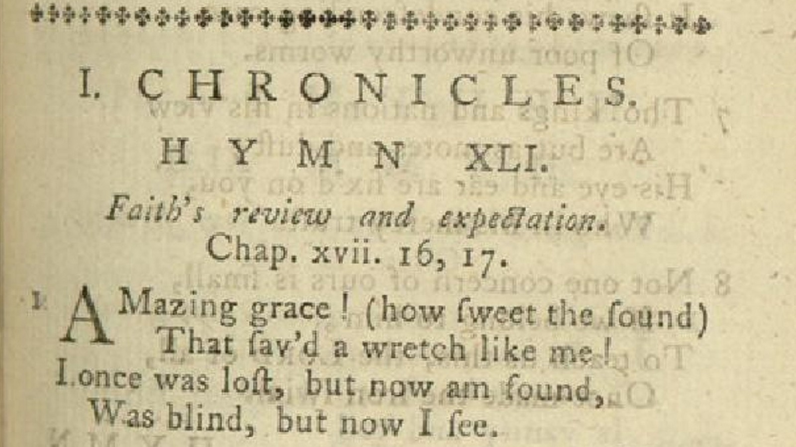 The History Of Amazing Grace Explained