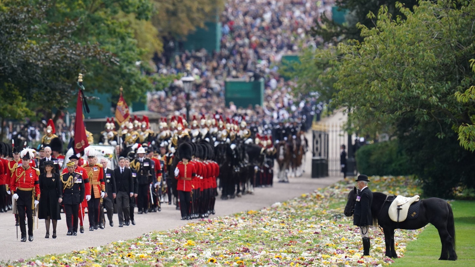 The Lone Pony Outside Of Windsor Castle Held A Major Significance To ...