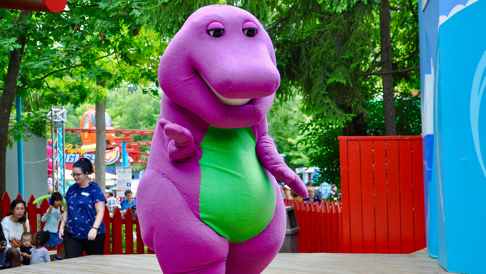 The Story Behind The Death Threats Against Barney The Dinosaur