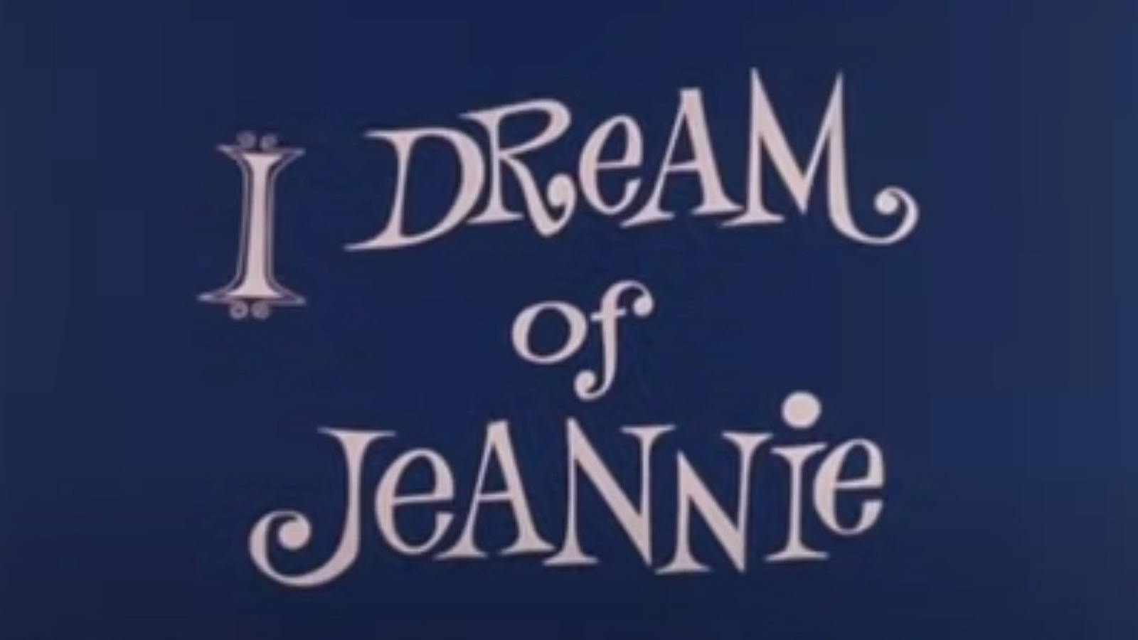 I Dream Of Jeannie Logo Font