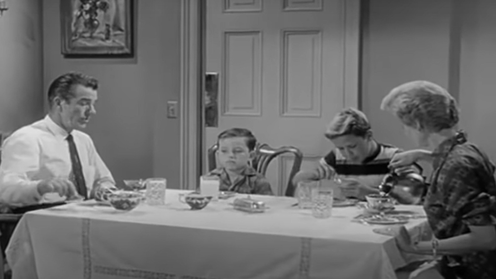 Leave It To Beaver Dinner Scene