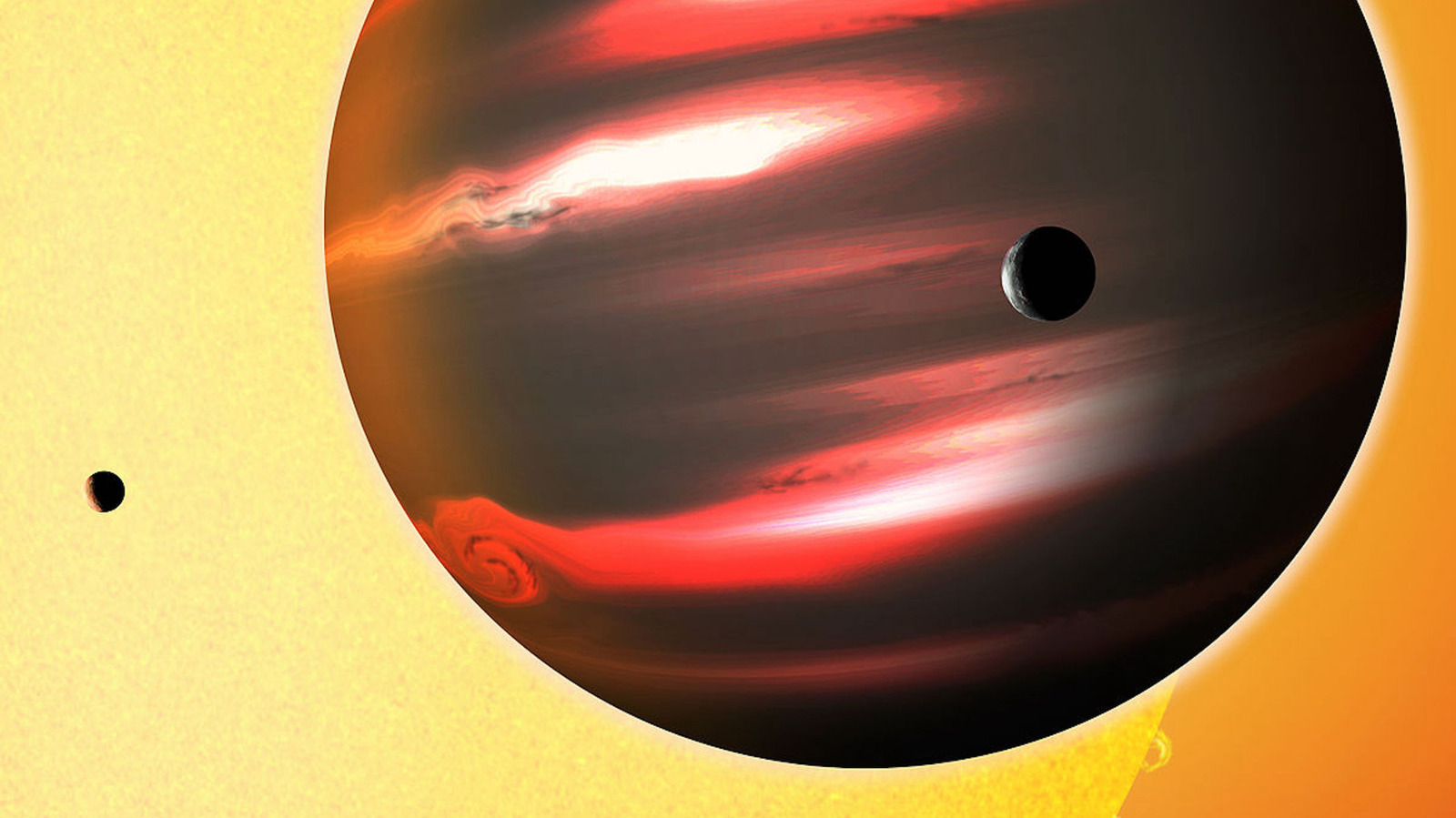 This Exoplanet Is The Darkest Planet That Orbits A Star In Our Universe