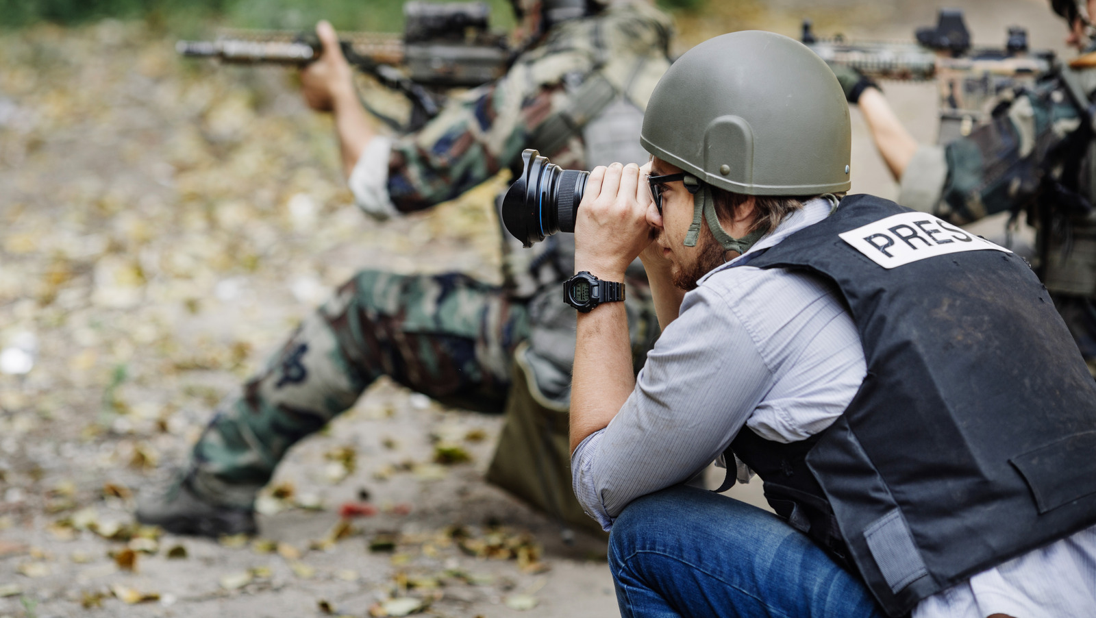 What It's Really Like Being A Journalist In A War Zone