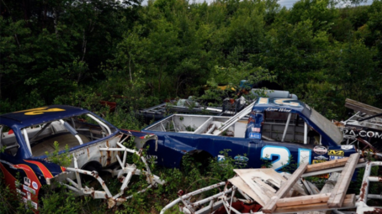 What You Didn't Know About Dale Earnhardt Jr.'s Race Car Graveyard