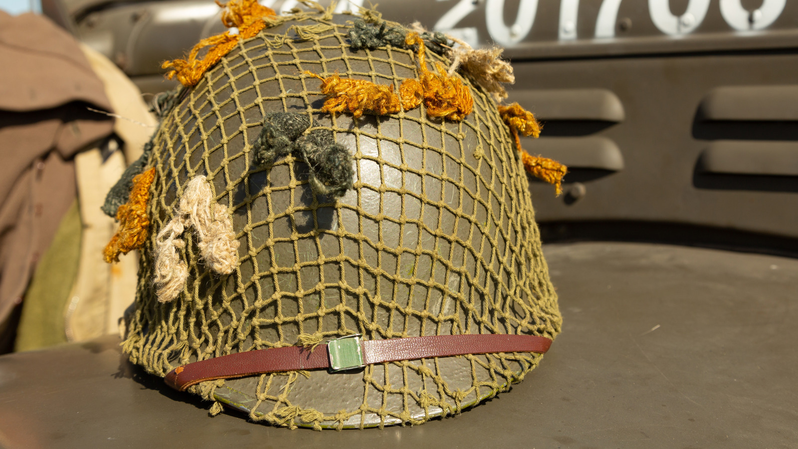 The Reason You See WWII Helmets With Nets